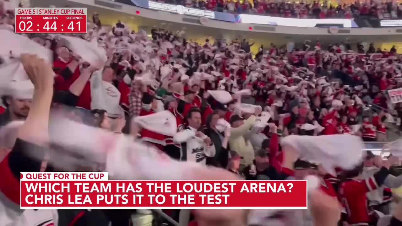 The loudest NHL arena: Lenovo Center vs. T-Mobile Arena
