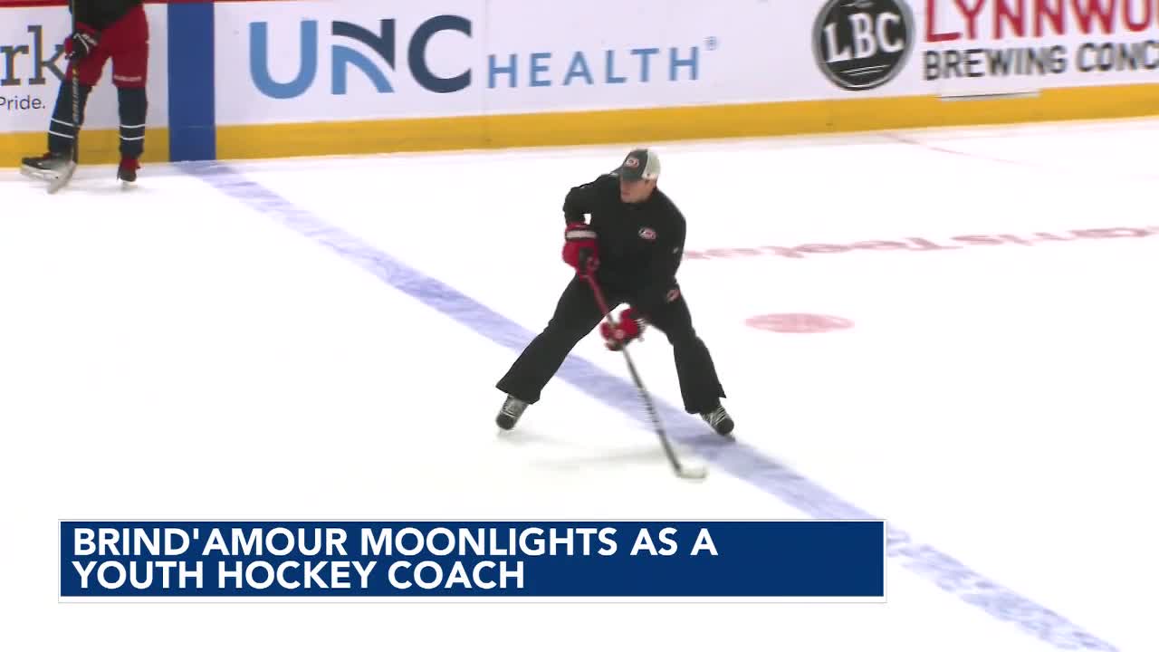 Hurricanes coach Rod Brind'Amuor balances his time as a coach and a dad