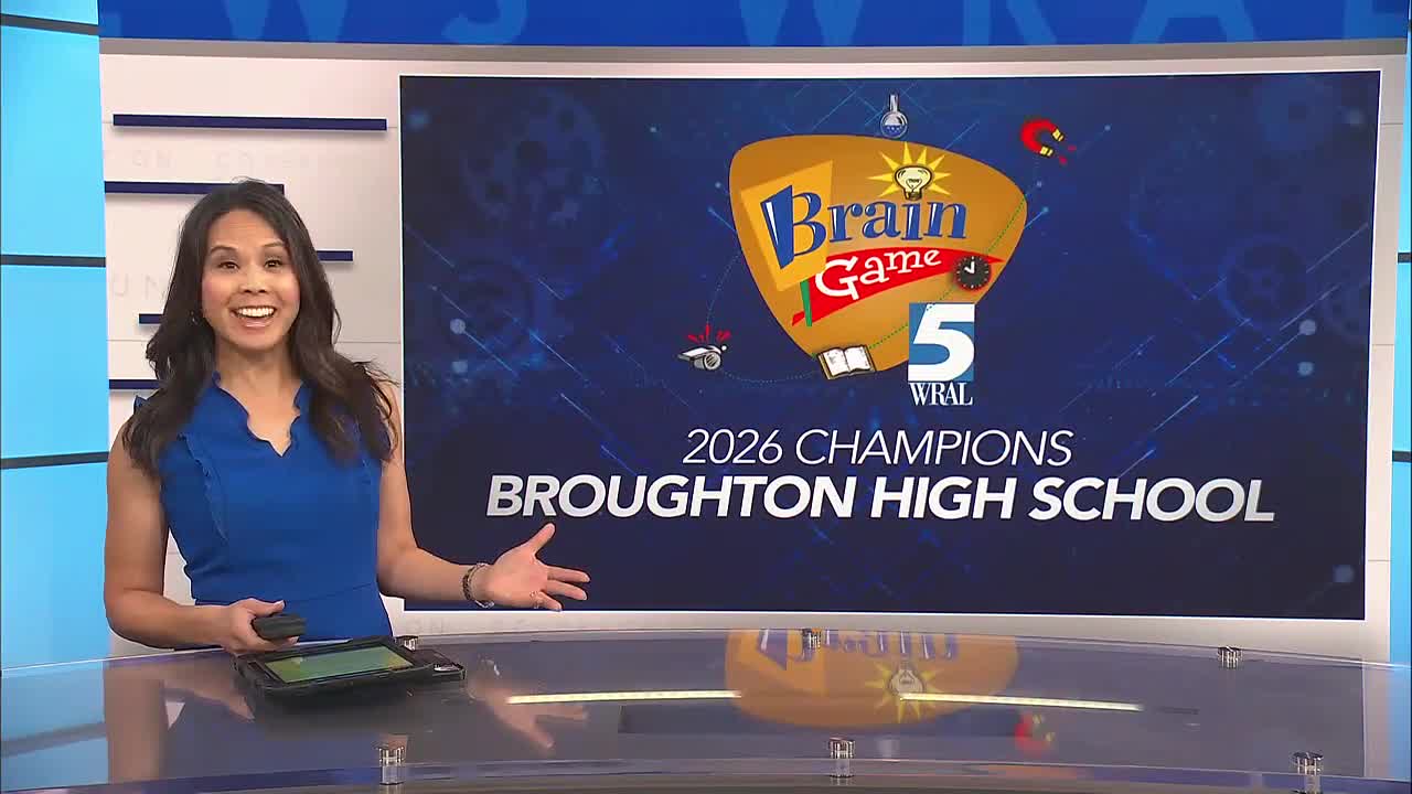 Broughton High School crowned champions in WRAL's Brain Game